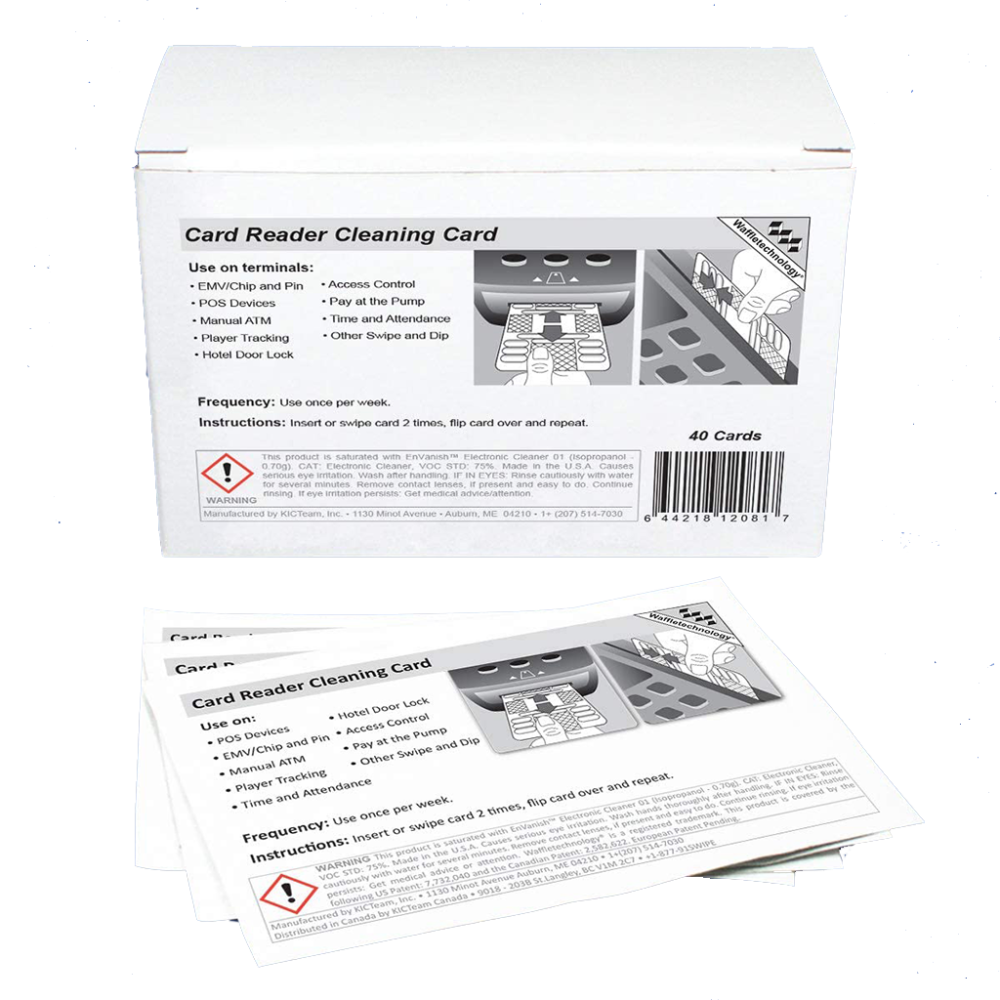 Smart Card Reader Cleaning Card - dunbarsecurity.com