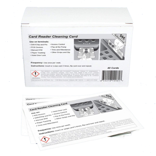 Smart Card Reader Cleaning Card - dunbarsecurity.com