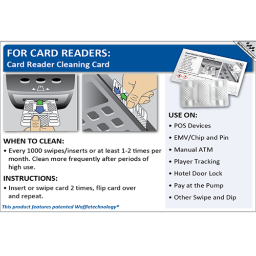 Smart Card Reader Cleaning Card - dunbarsecurity.com